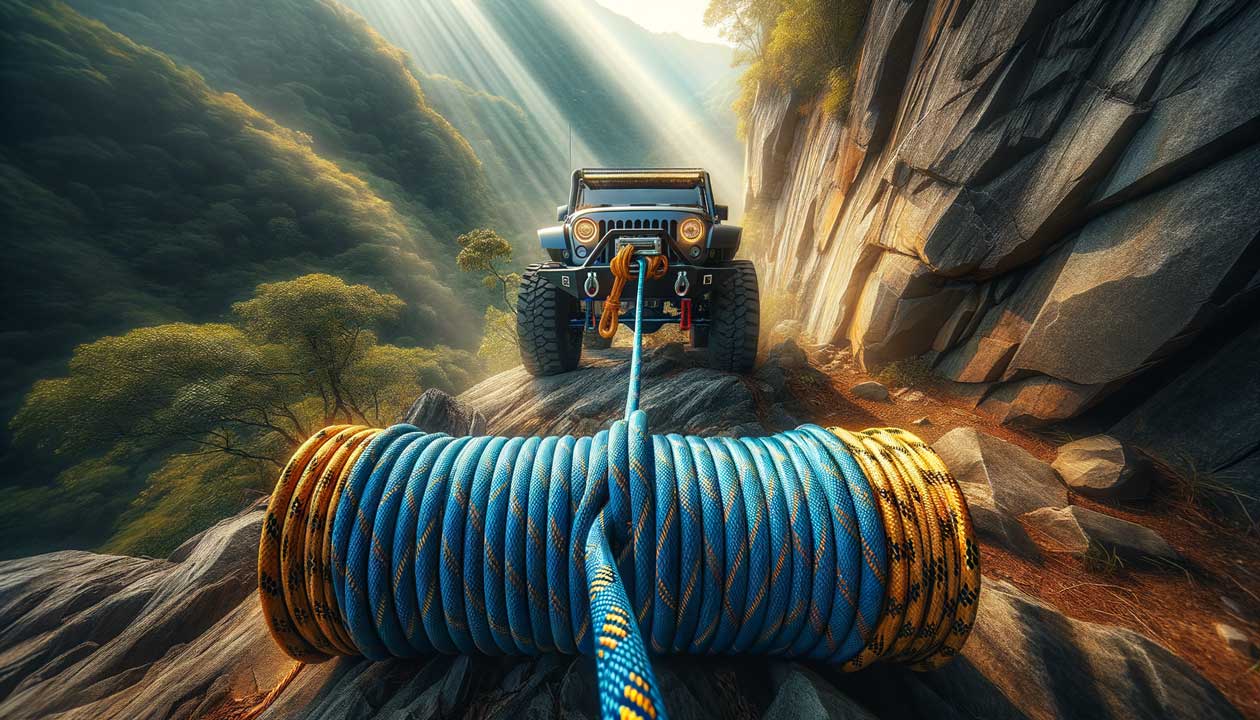 Discover the Strength of 100 ft Anchor Rope and 100 ft Winch Cable