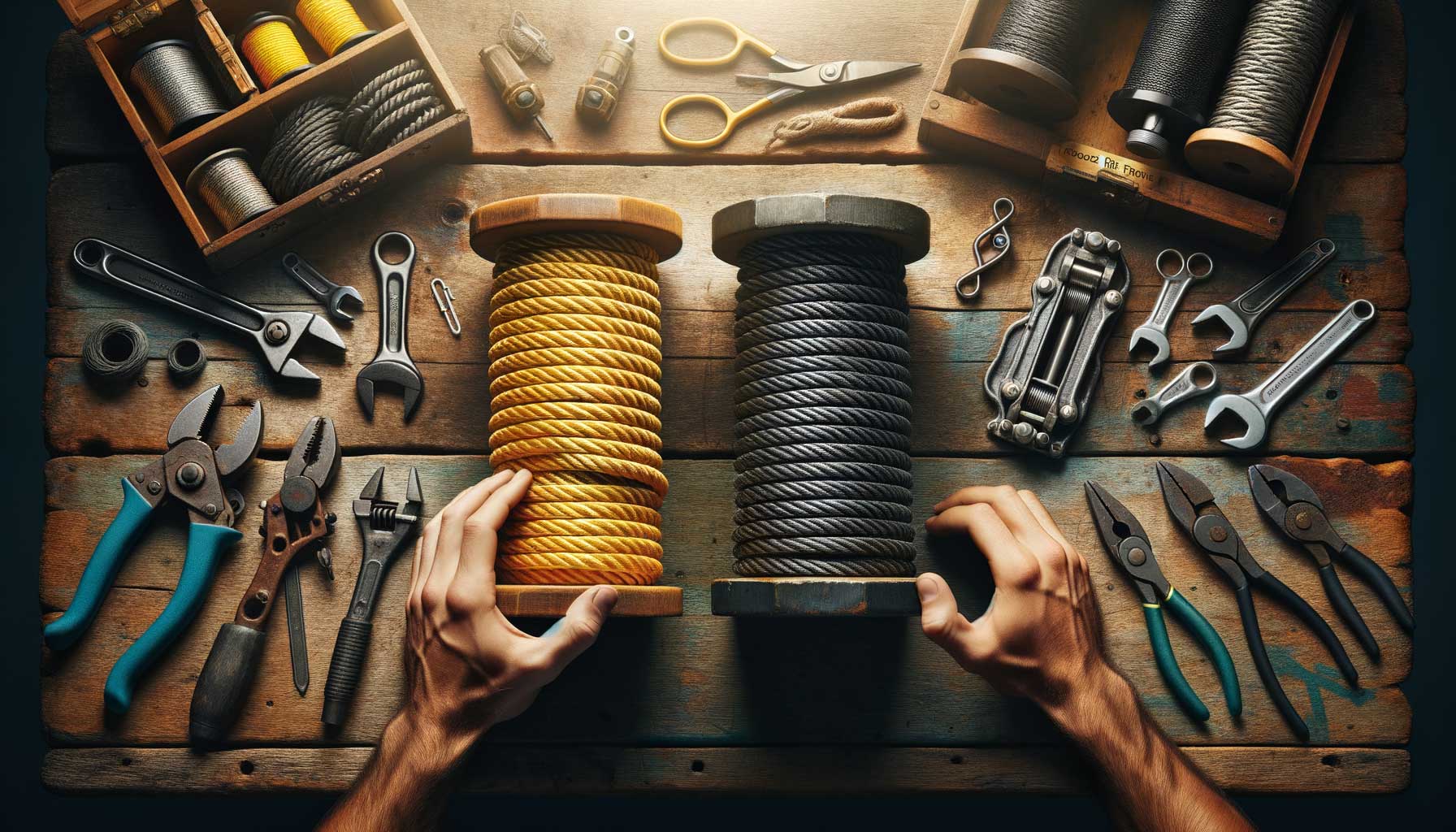 Choosing Between Synthetic Rope Come Along and Wire Rope