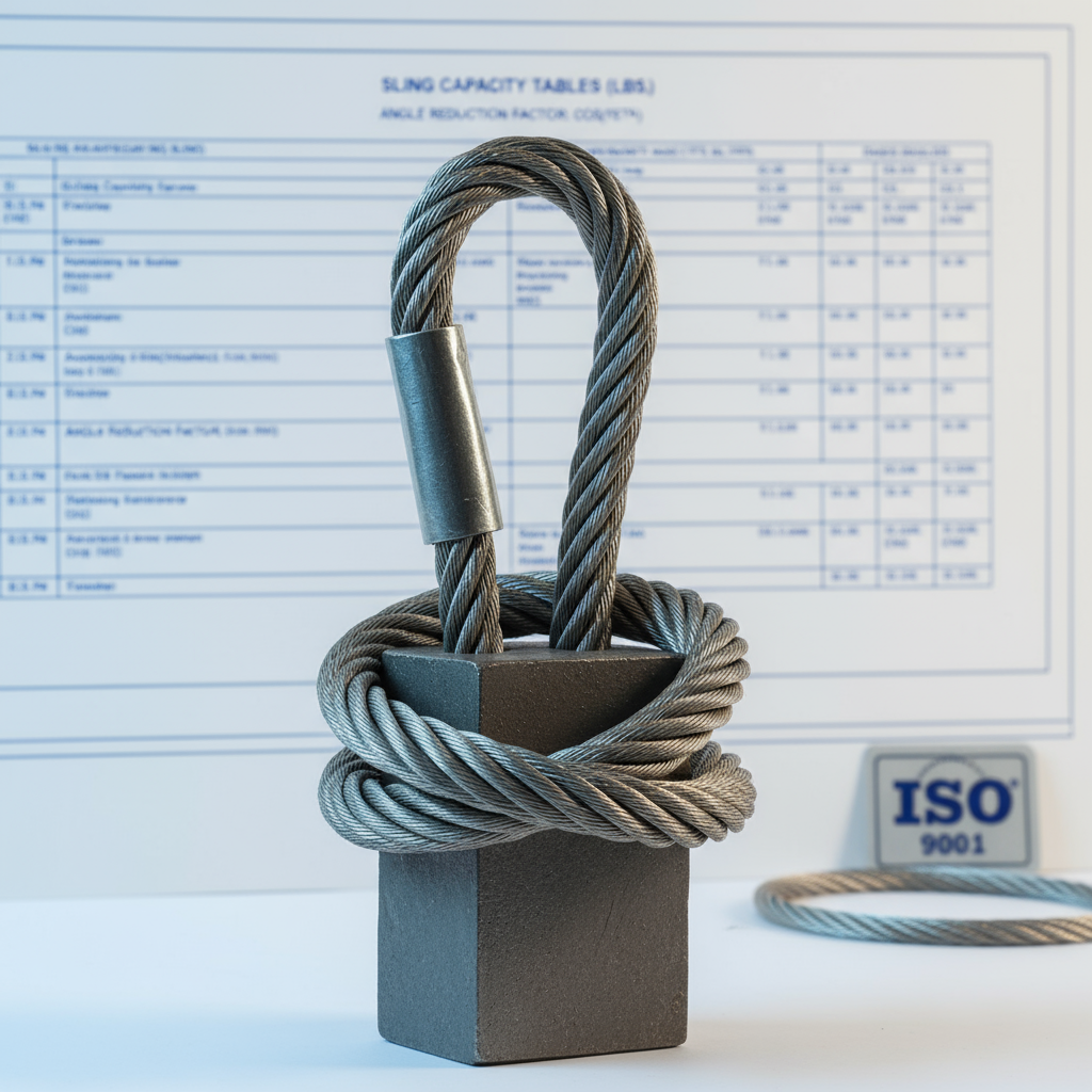 Understanding Wire Rope Sling Capacities and Types