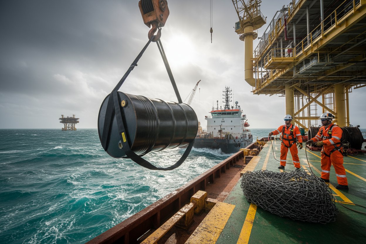 Why Soft Slings Trump Crane Lifting Nets Offshore