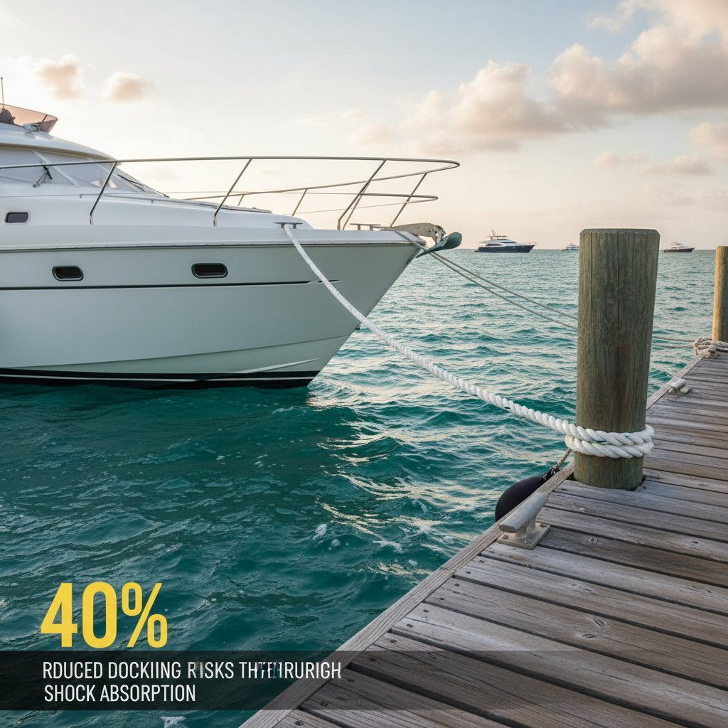 Why Elastic Mooring Lines Slash Docking Risks by 40%