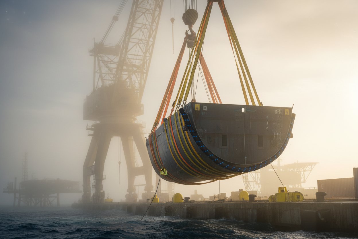 Heavy Duty Slings That Conquer Marine Mega Lifts