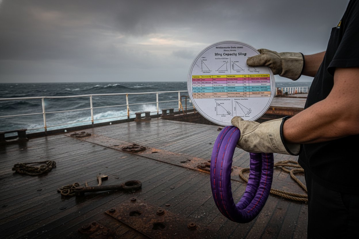 Round Sling Capacity Chart Secrets Every Marine Pro Ignores