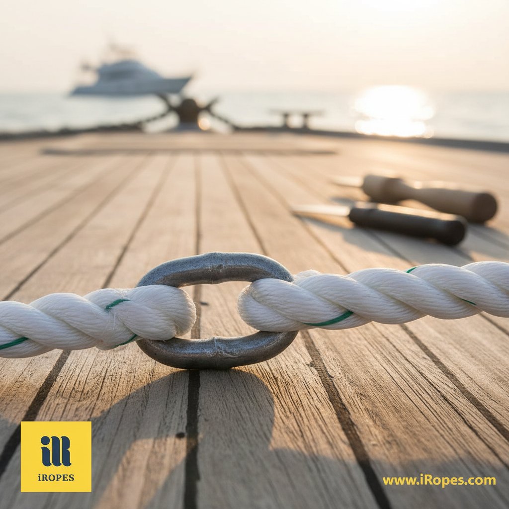 Splice 3 Strand Rope to Chain Retain 95% Strength Secrets