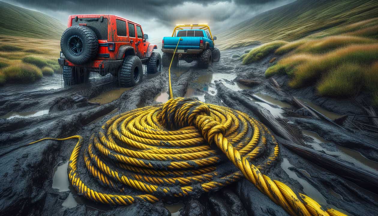 Kinetic Recovery Tow Rope vs Traditional Tow Recovery Rope