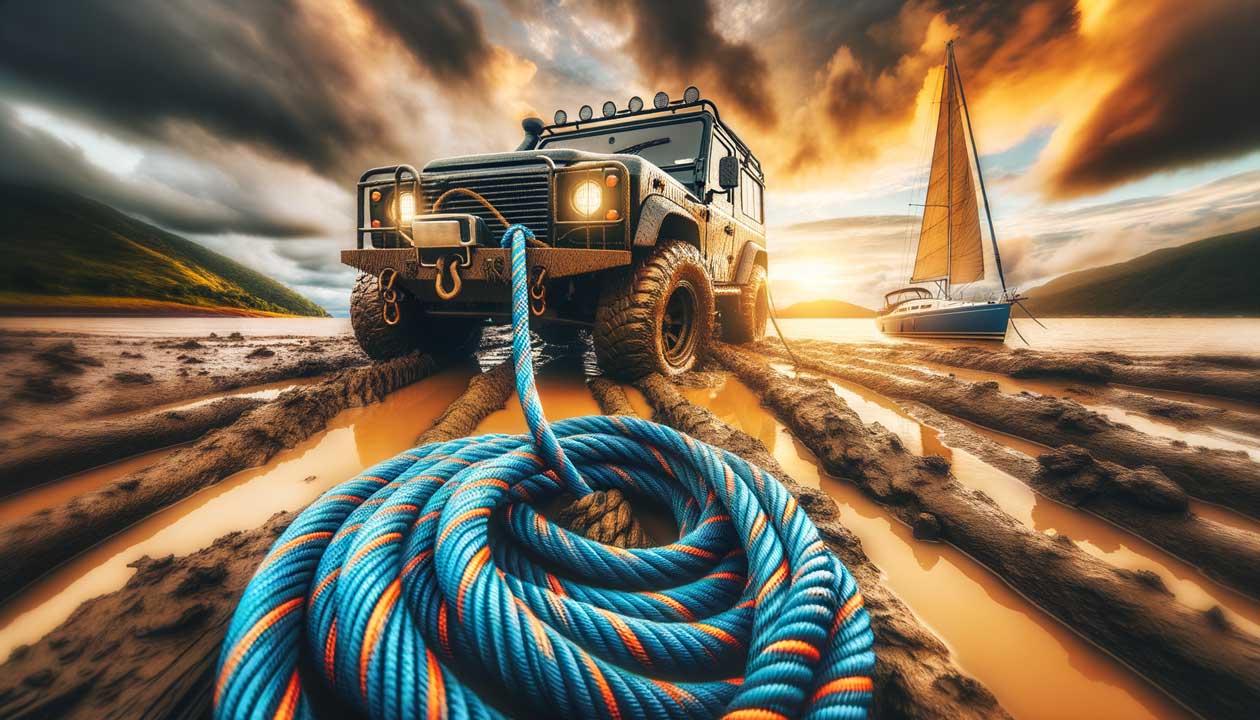 Top Uses for Colored Nylon Rope in Off-Road and Marine Activities